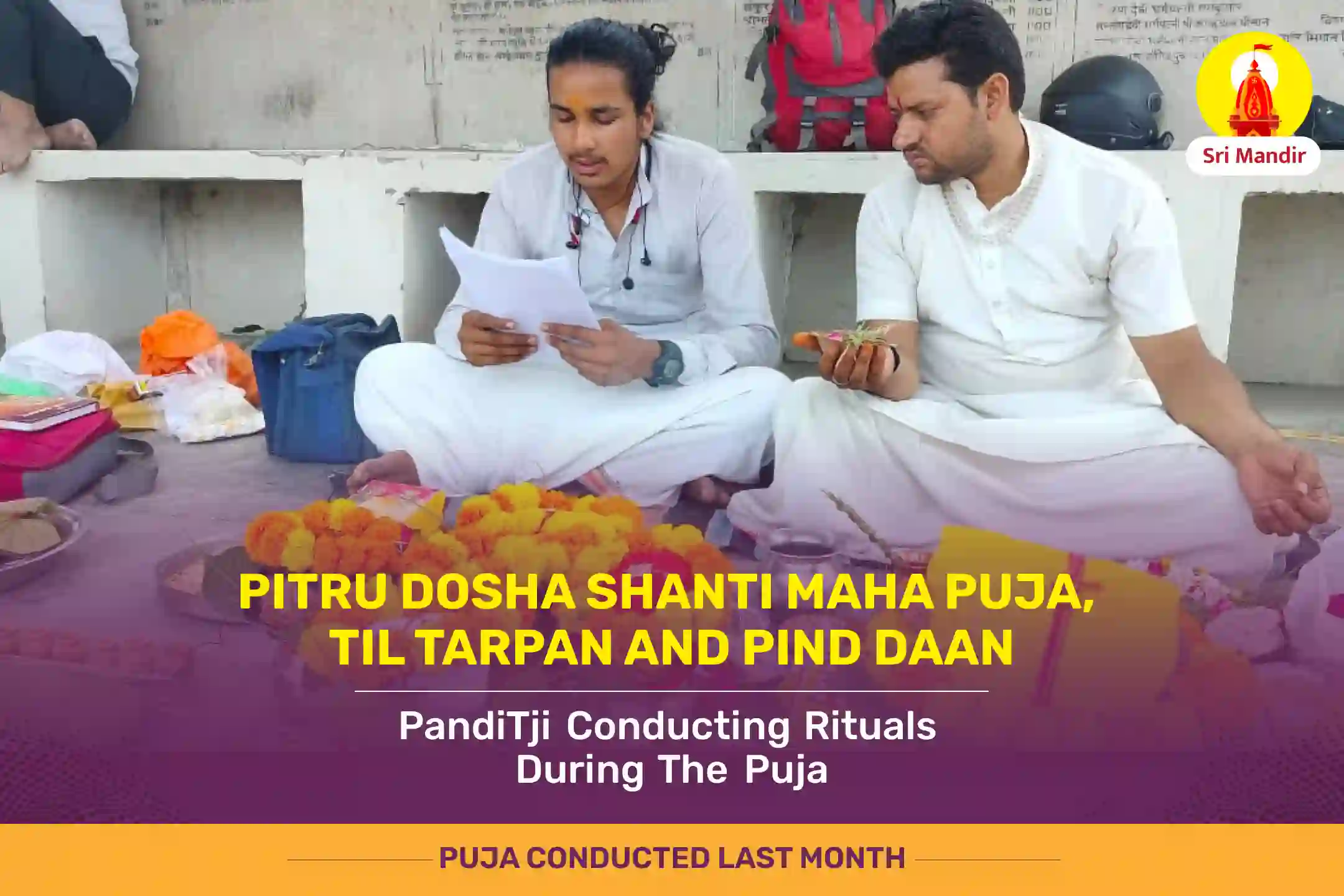 Paush Krishna Amavasya Special Pitru Dosha Shanti Maha Puja, Til Tarpan ...