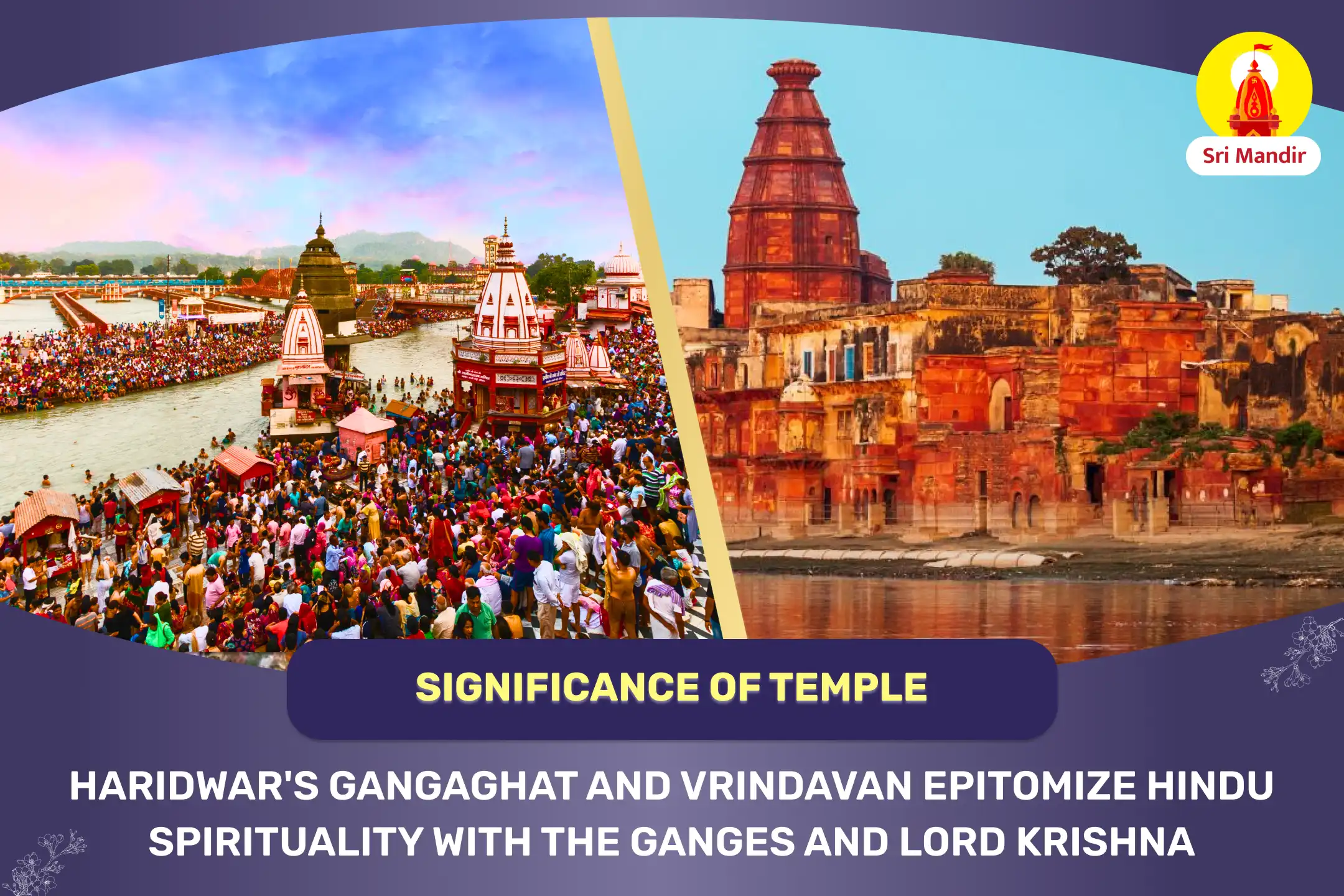 Vijaya Ekadashi Special Anna Daan and Ganga Deep Daan at Haridwar and ...