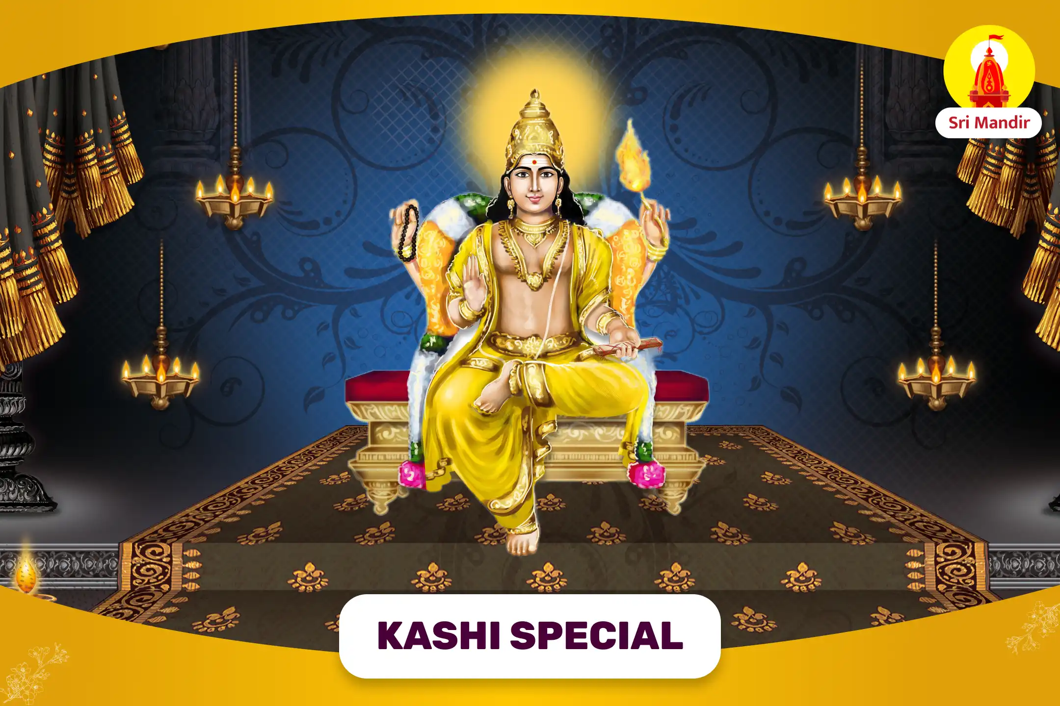 Kashi Special Brihaspati-Guru Shanti Yagya and Rudrabhishek for Relief ...
