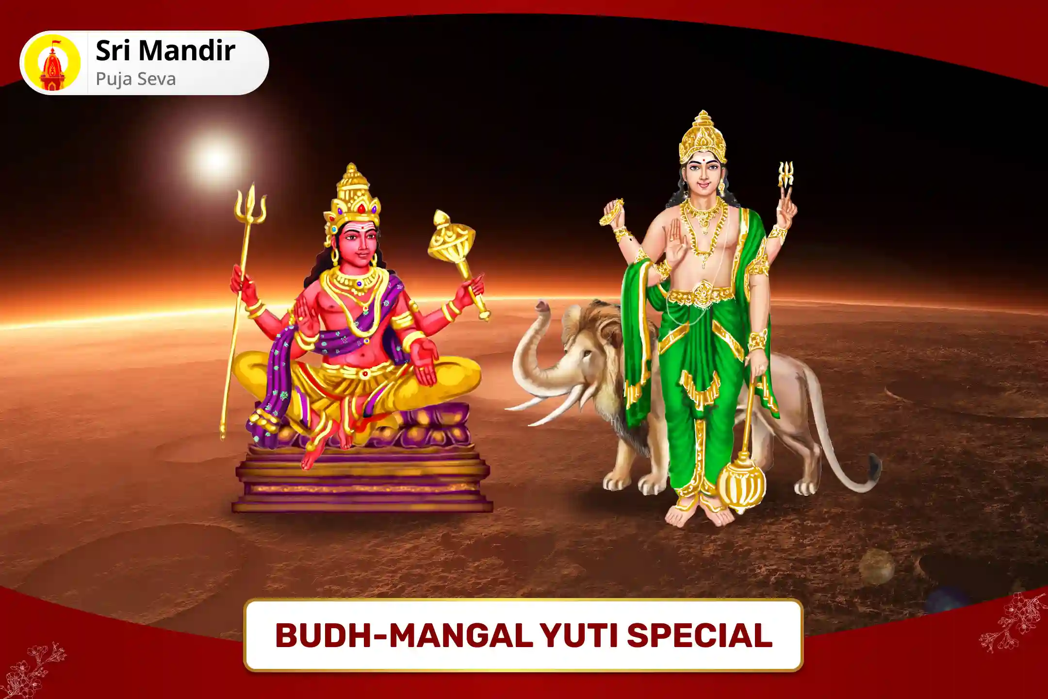 Budh-Mangal Yuti Special 17,000 Budh Mool Mantra, 7,000 Mangal Mool ...