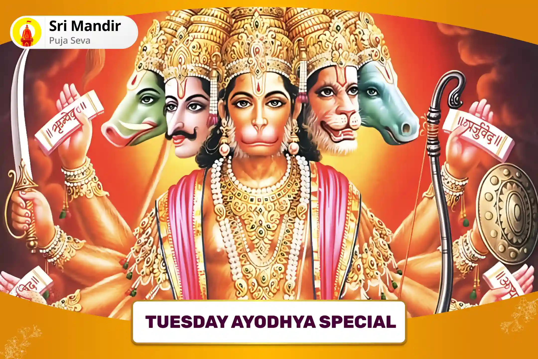 Tuesday Ayodhya Special 11,000 Hanuman Mool Mantra Jaap and Hanuman ...