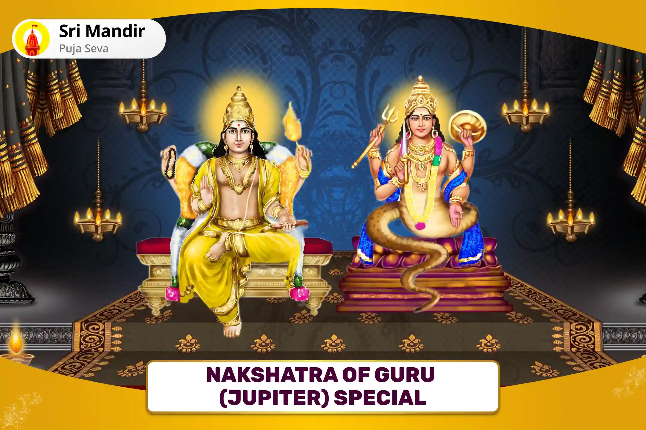 Nakshatra of Guru (Jupiter) Special Guru Chandal Dosh Nivaran Puja ...