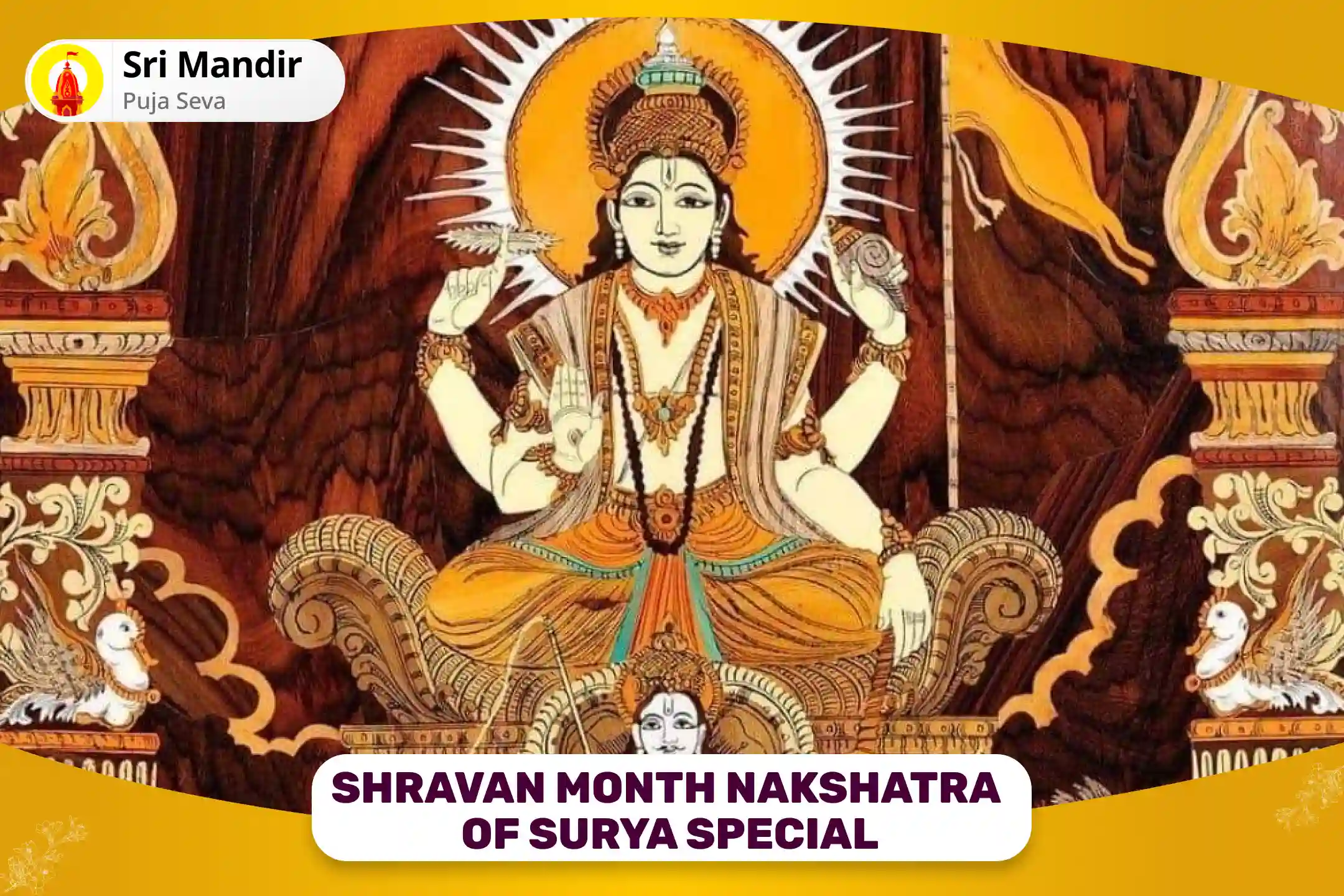 Shravan Month Nakshatra of Surya Special Surya Chandra Yuti Dosh Puja ...