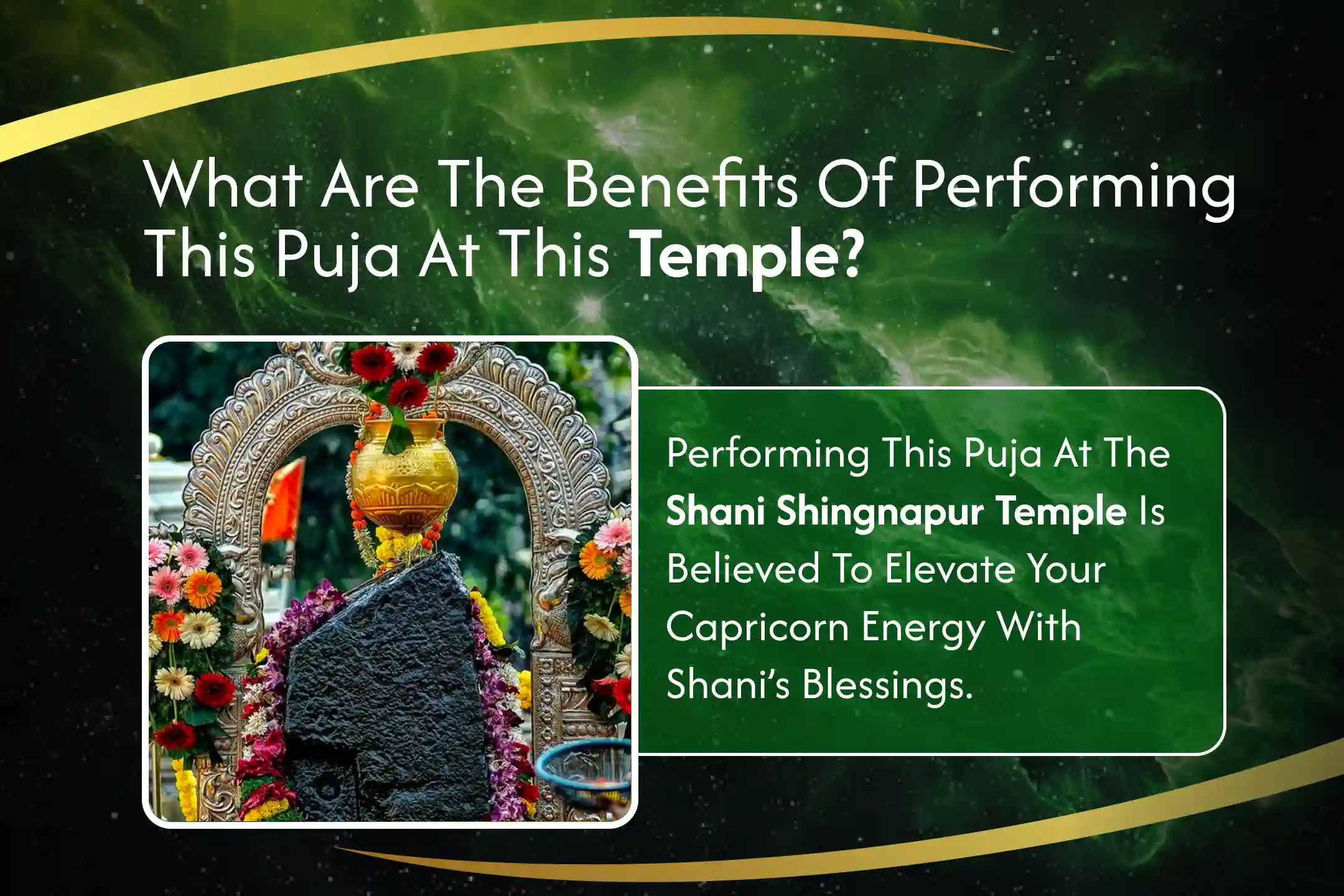 Shani Power Up for Capricorn Strengthening Capricorn Shani Puja for ...