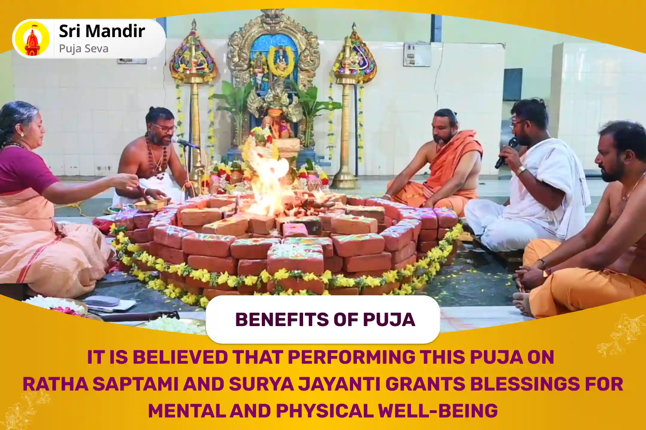 Ratha Saptami Surya Jayanti Special Surya-Narayan Arka Arpan Homa For Blessings of Mental and ...