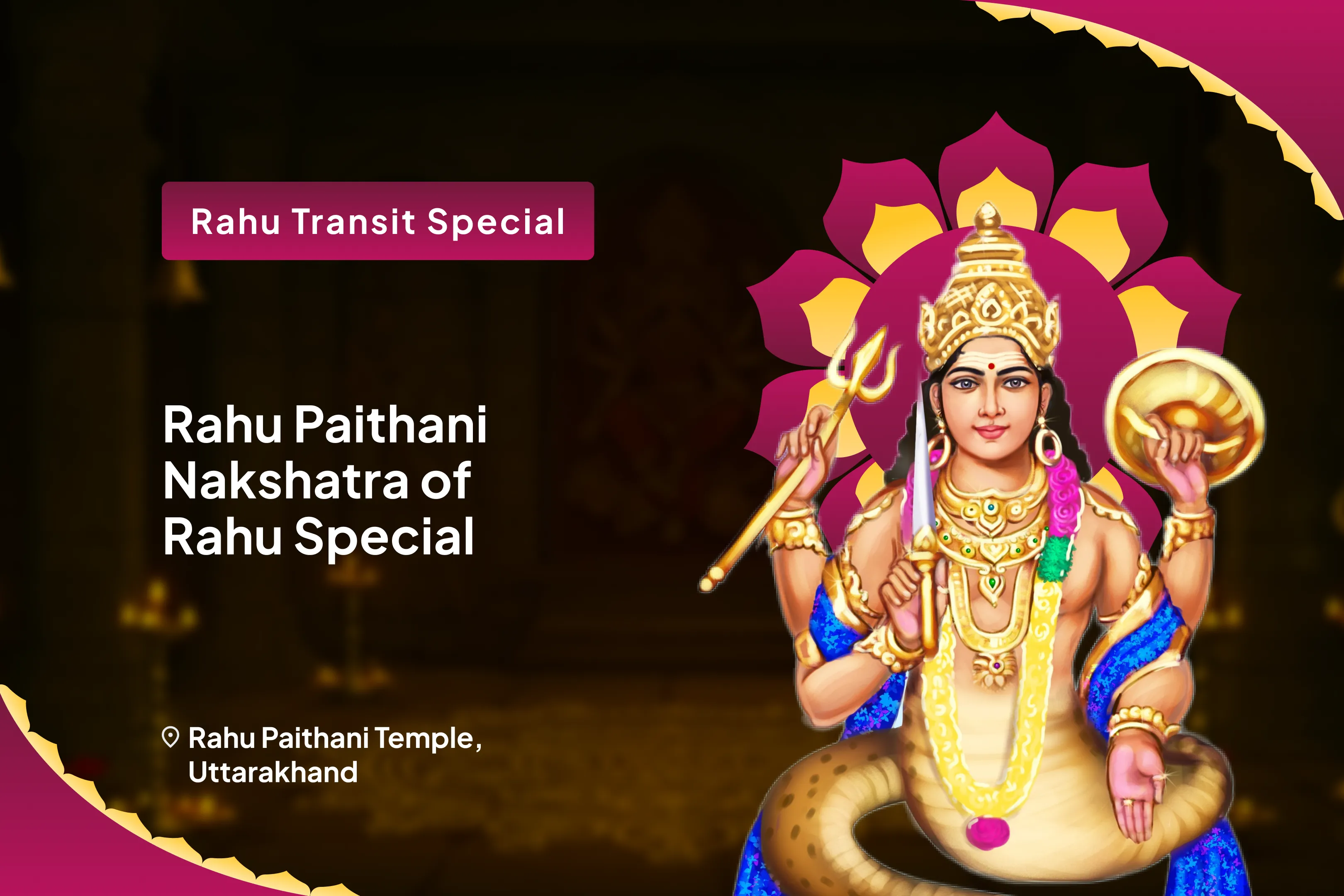 Rahu Transit Rahu Paithani Special 18,000 Rahu Mool Mantra Jaap and ...