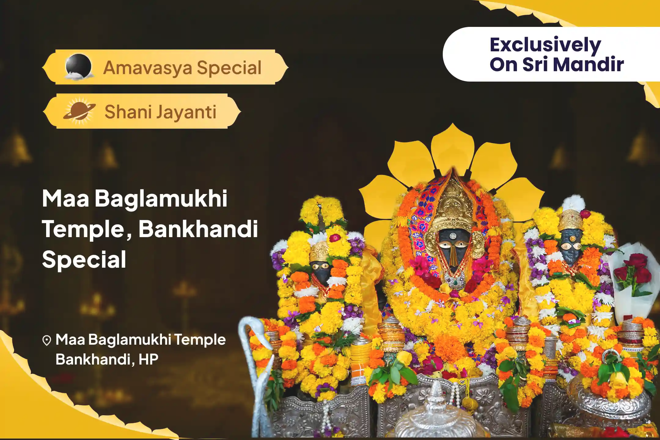 Maa Baglamukhi Temple, Bankhandi Special Maa Baglamukhi Amavasya ...