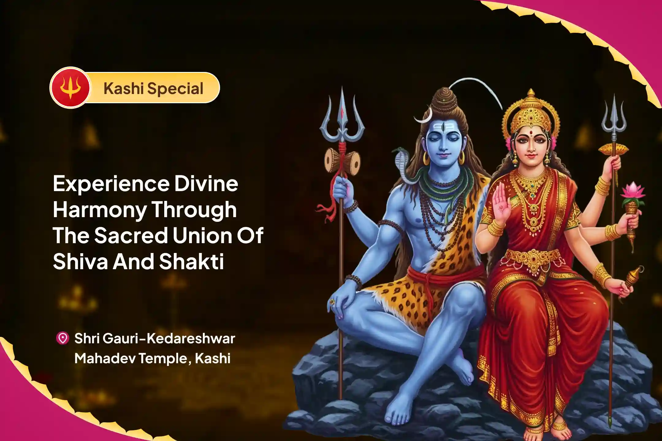 Experience Divine Harmony through the Sacred Union of Shiva and Shakti Divine Union Puja ...