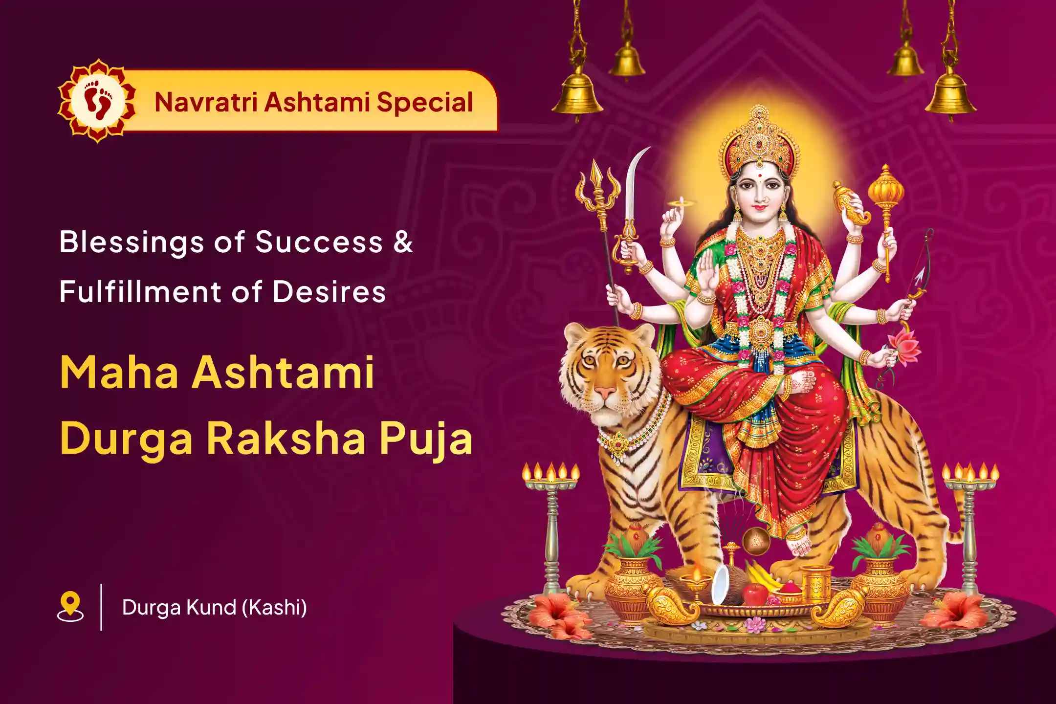Navratri Maha Ashtami Durga Raksha Mahayagya Special 1,25,000 Navarna ...