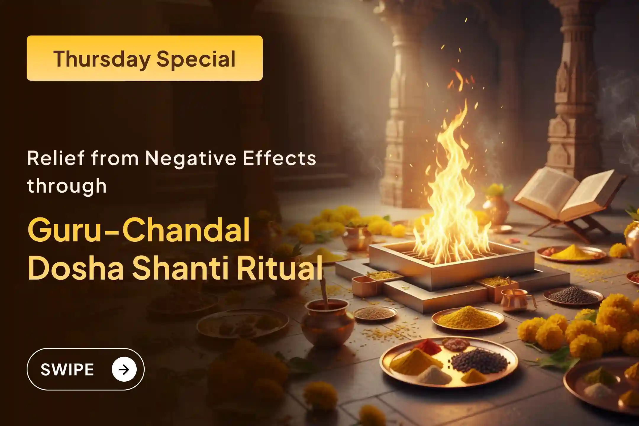 🌟 Reduce the negative effects of Guru-Chandal Dosha with the Brihaspati ...