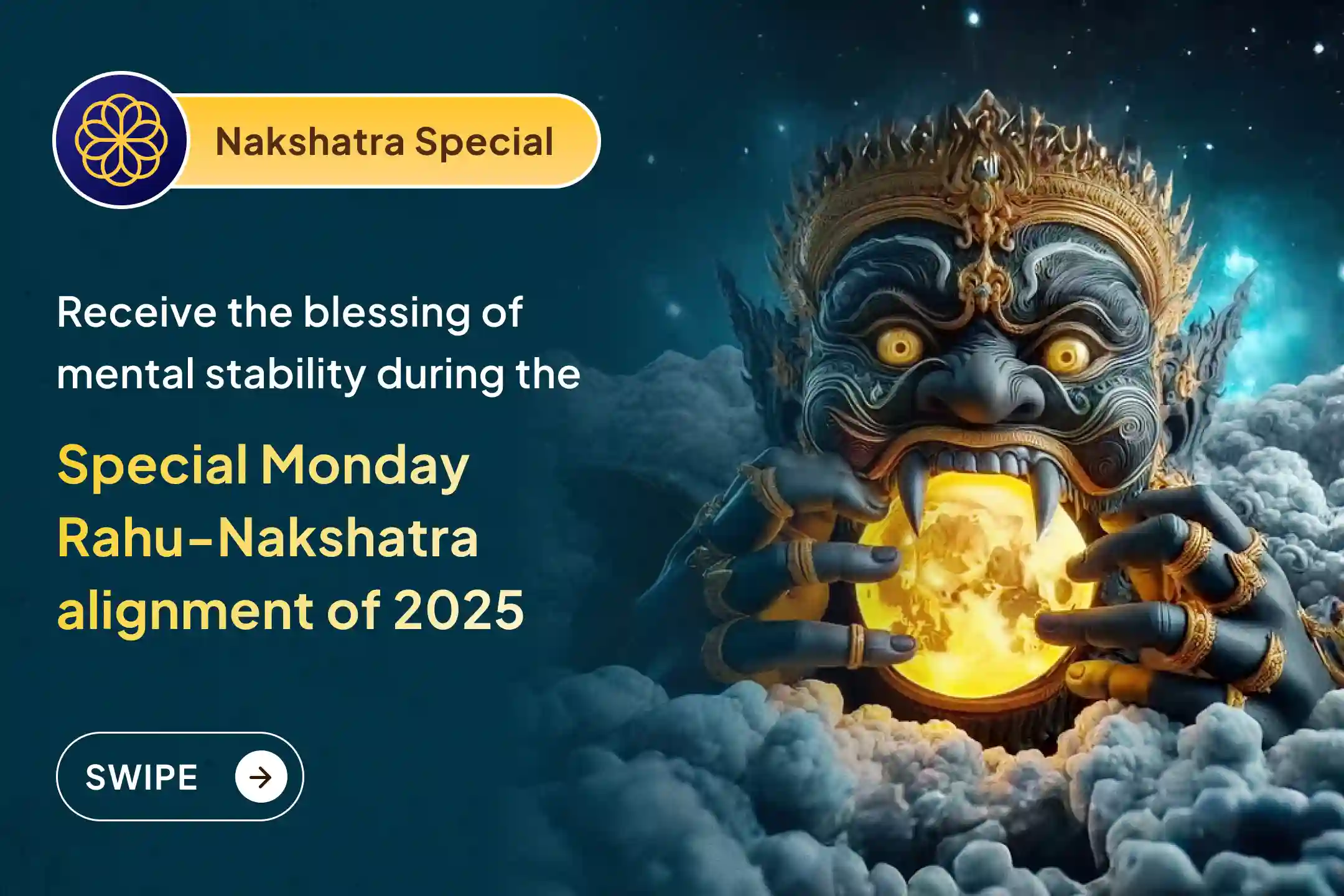 🌙 Participate in the Rahu–Chandra Dosha Nivaran Puja on the last Rahu ...