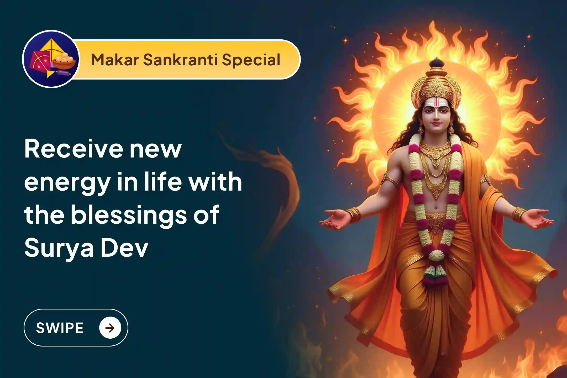 ☀ ️Worshipping Surya Dev on Makar Sankranti brings blessings of new ...