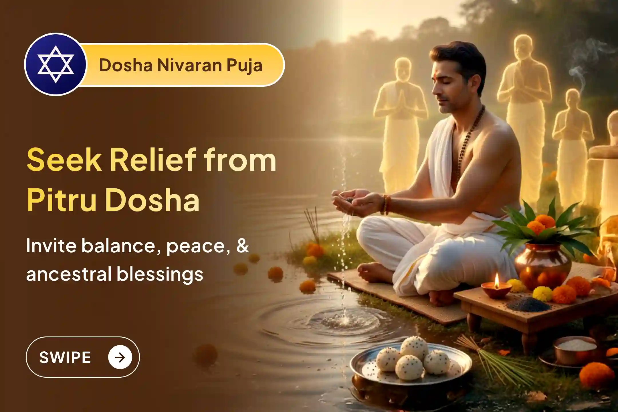 🔱 Found Pitru Dosha in your chart? This Pitru Dosha Shanti Puja is ...